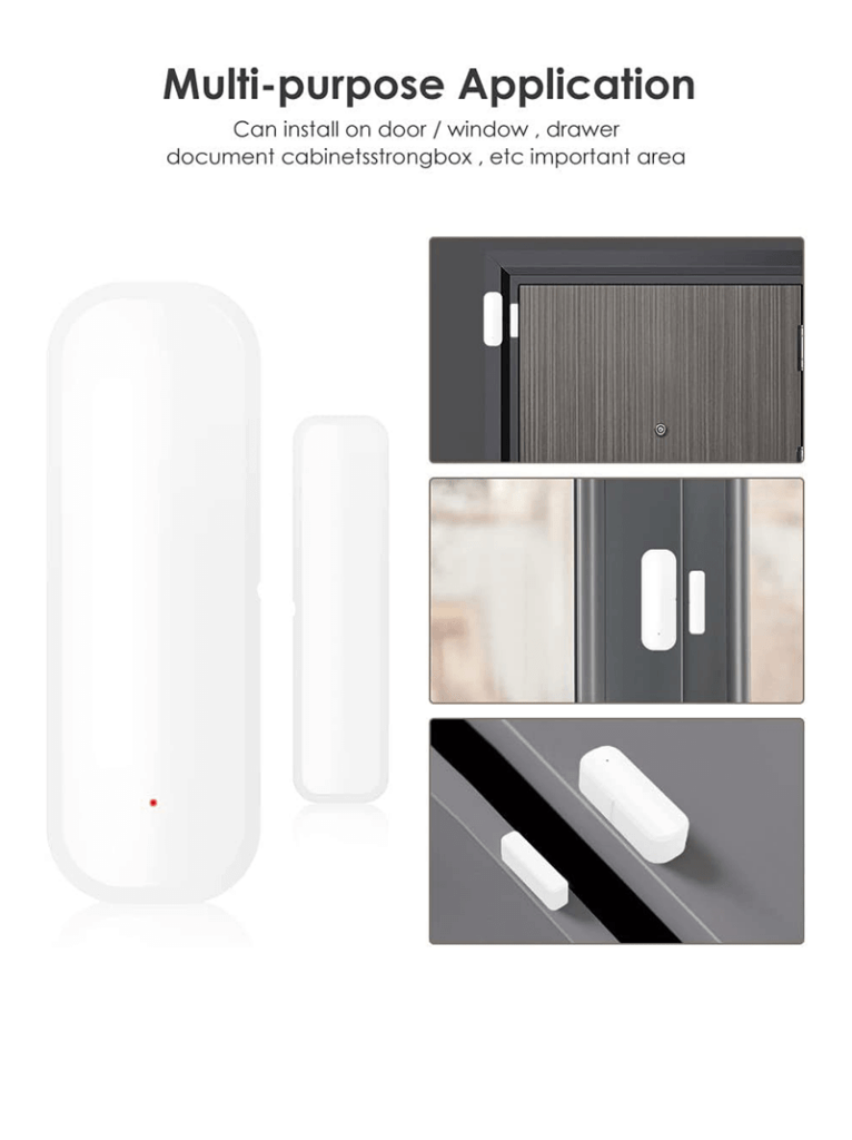 Smart Wifi Door Window Security Sensor | Smart Watt