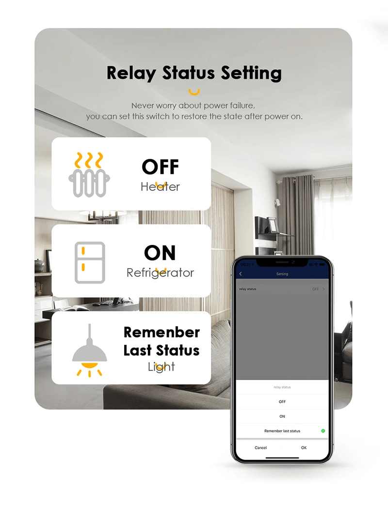Smart Wifi Mini Switch 16A | Smart Watt