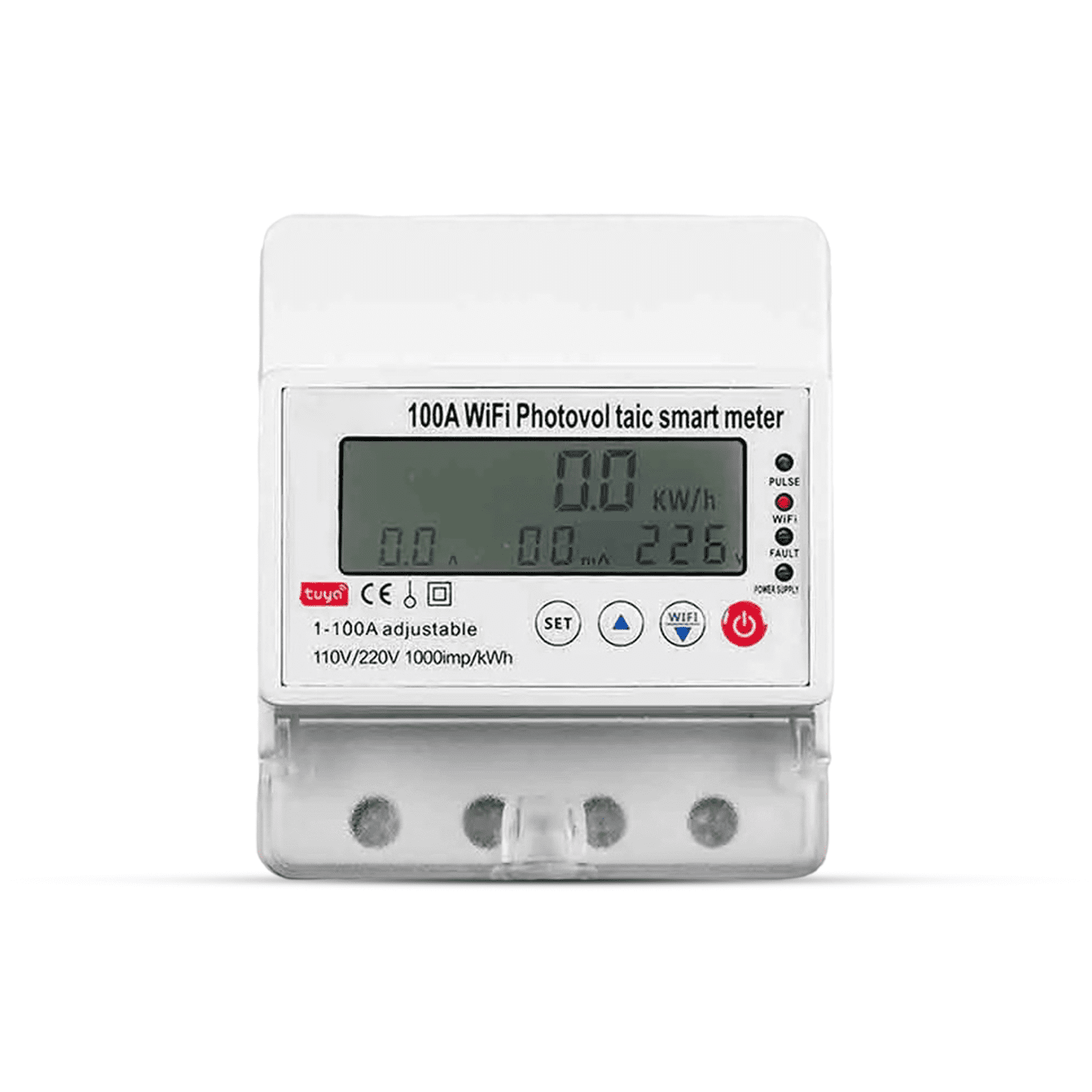 Smart Wifi Meter Single Phase 100A | Smart Watt