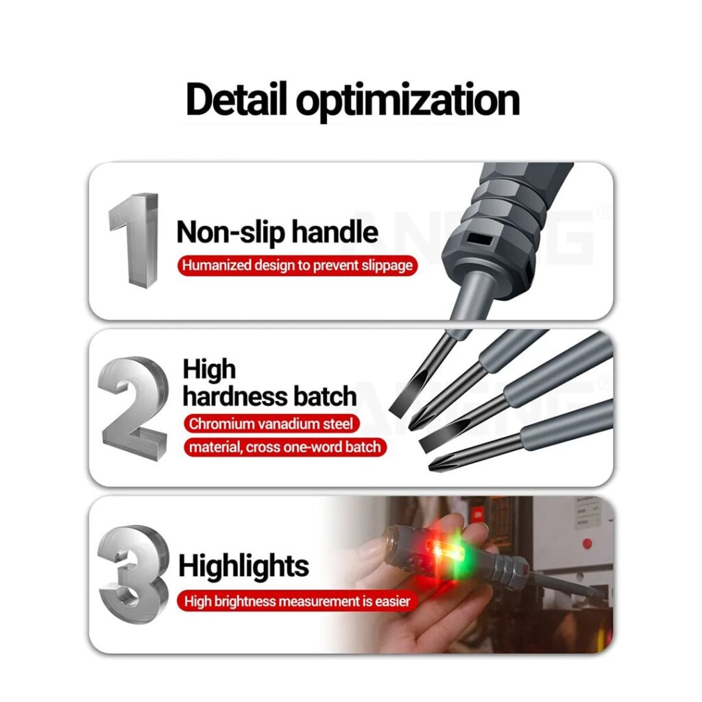 Electric Tester Screwdriver | Smart Watt