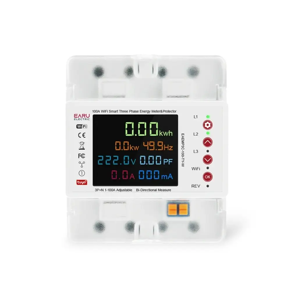 3 Phase Smart Wifi Meter 22in1 - 100A | Smart Watt