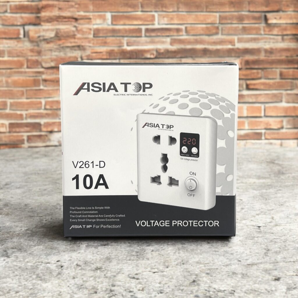 Voltage Protector Socket with Display and Delay Time | Smart Watt
